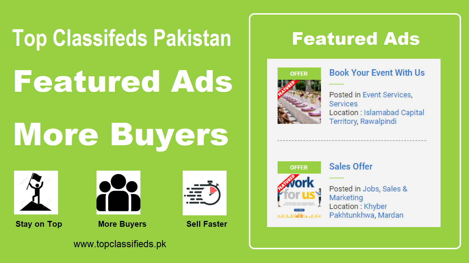 How To Post a Featured Ad on Top Classifieds Pakistan?