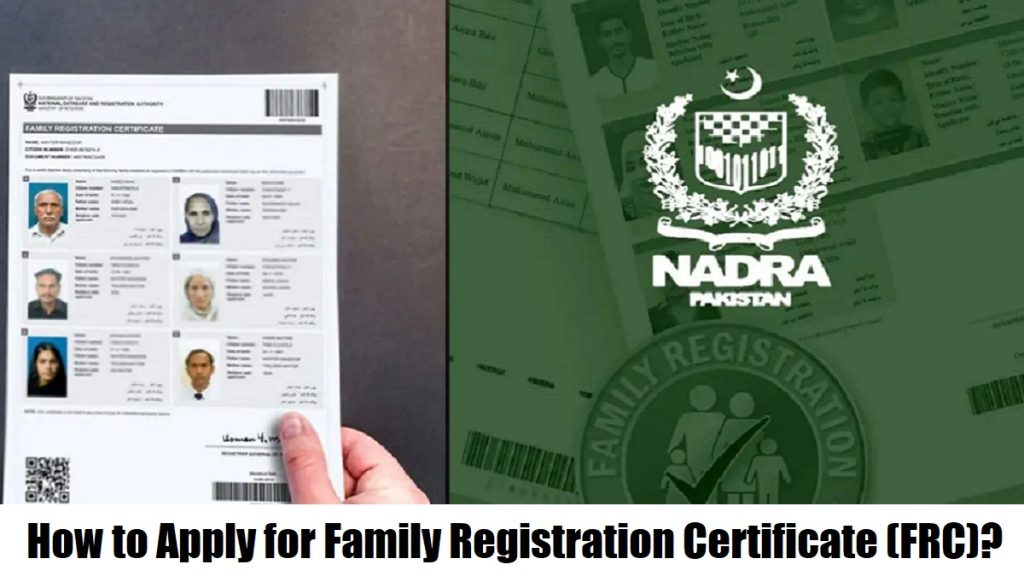 How to Apply for Family Registration Certificate (FRC)?