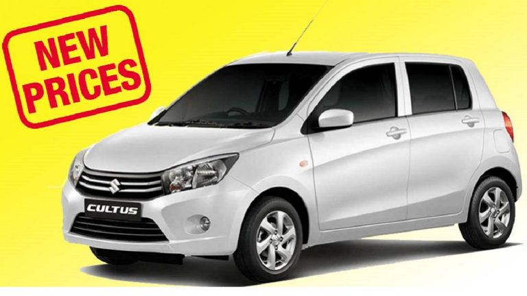 Suzuki Cultus Price in Pakistan Now for Filers & Non-filers