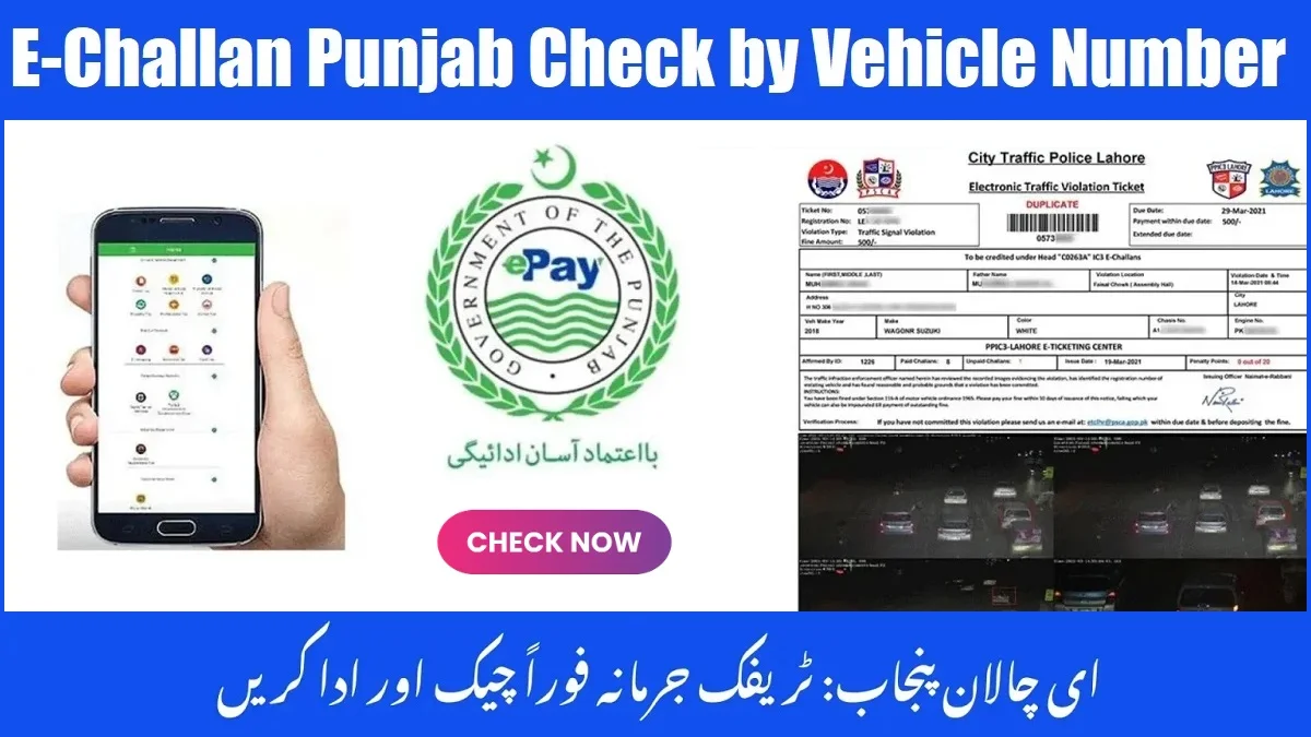 E-Challan Punjab Check by Vehicle Number: The Ultimate Guide