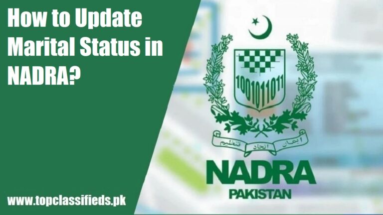How to Update Marital Status in NADRA: The Ultimate Guide