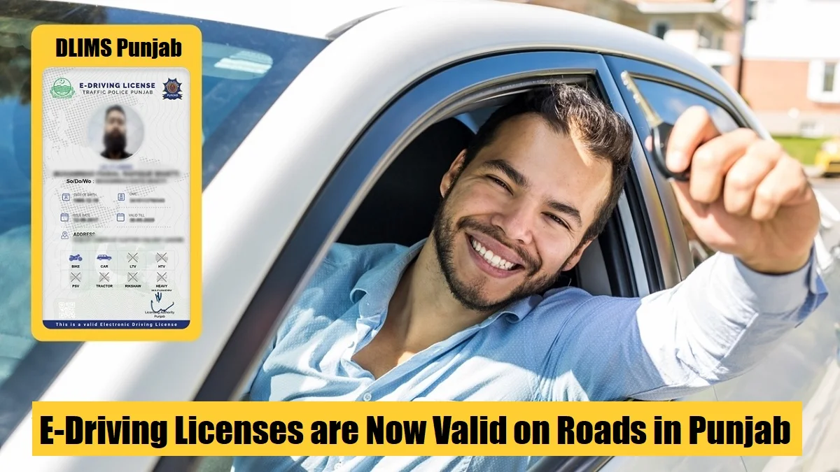 E-Driving Licenses are Now Valid on Roads: Punjab Police