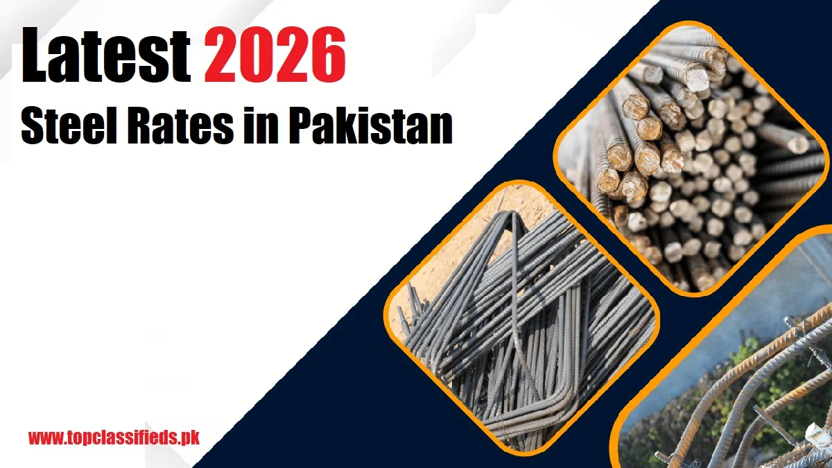 Latest Steel Rates in Pakistan: New Prices 2026